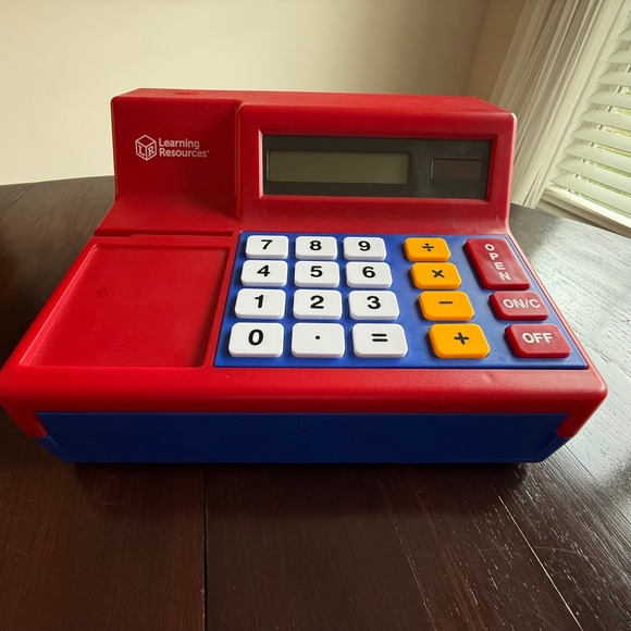 Toys | Learning Resources Teaching Cash Register Pretend Play Toy ...